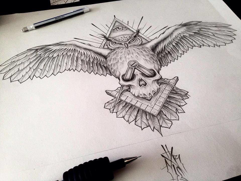 Get A Custom Tattoo Design Online With Freehand Tattoos Spot